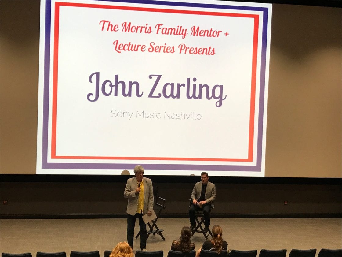 Alumnus John Zarling Speaks to Belmont Students | Belmont University ...